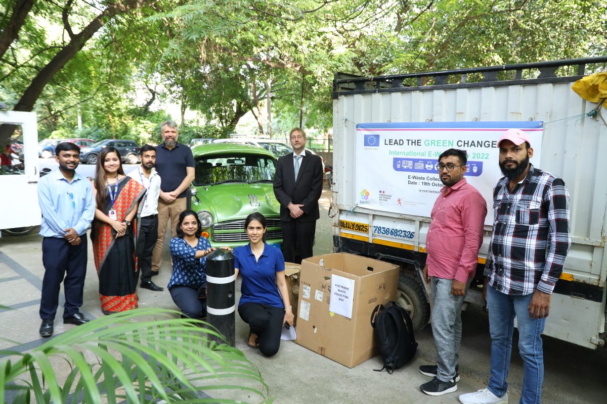 European Union missions organise an e-waste collection drive to raise ...